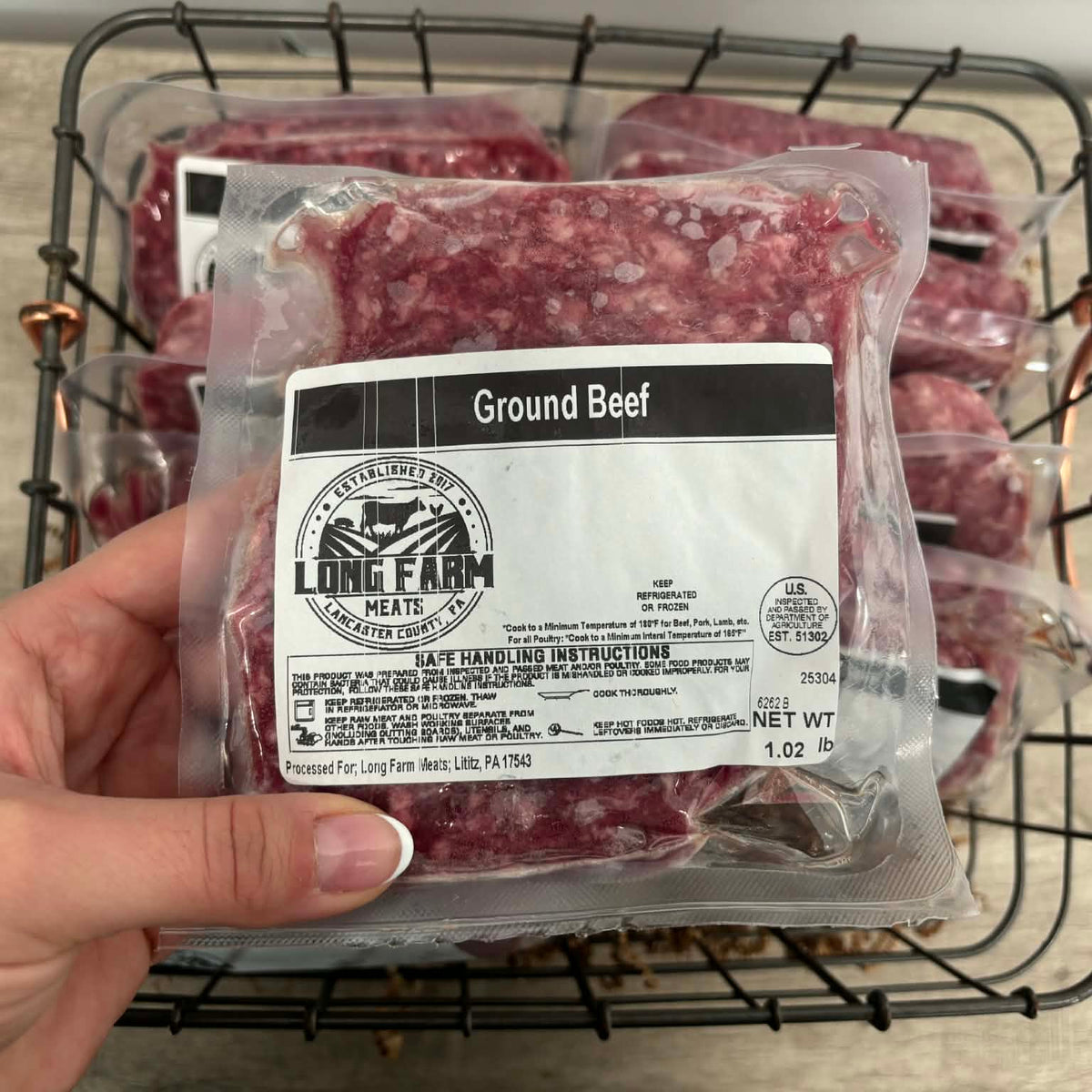 Ground Beef Box – Long Farm Meats
